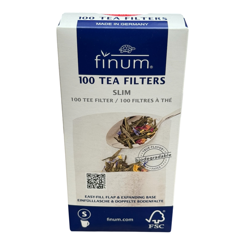 Finum papieren theefilters - S - 4 Kopjes - De Pelikaan