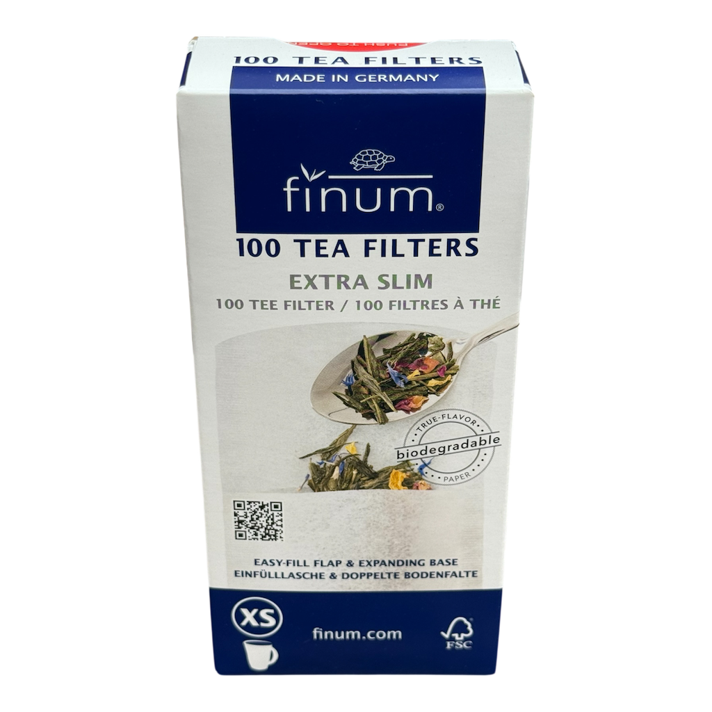 Finum papieren theefilters - XS - Voor beker en kop - De Pelikaan